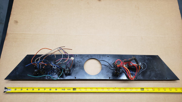 *201 Stratos Pro Boat Factory Front Bezel Panel W/ Switches Lights Til ...